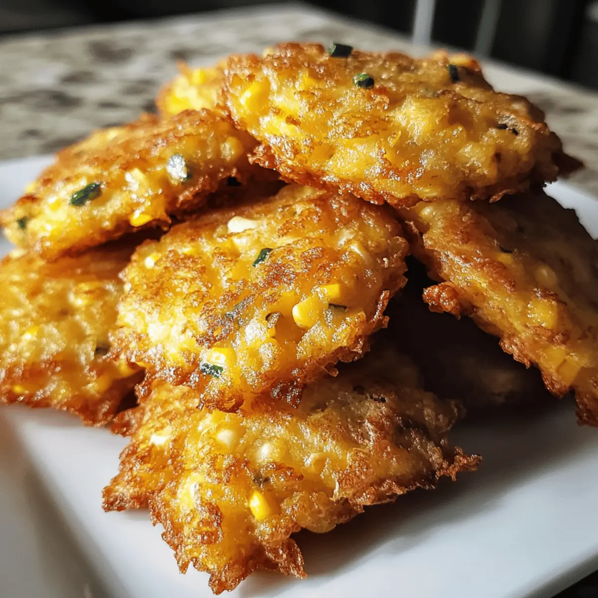 Ultimate Delicious Baked Sweet Corn Fritters with Crispy Edges
