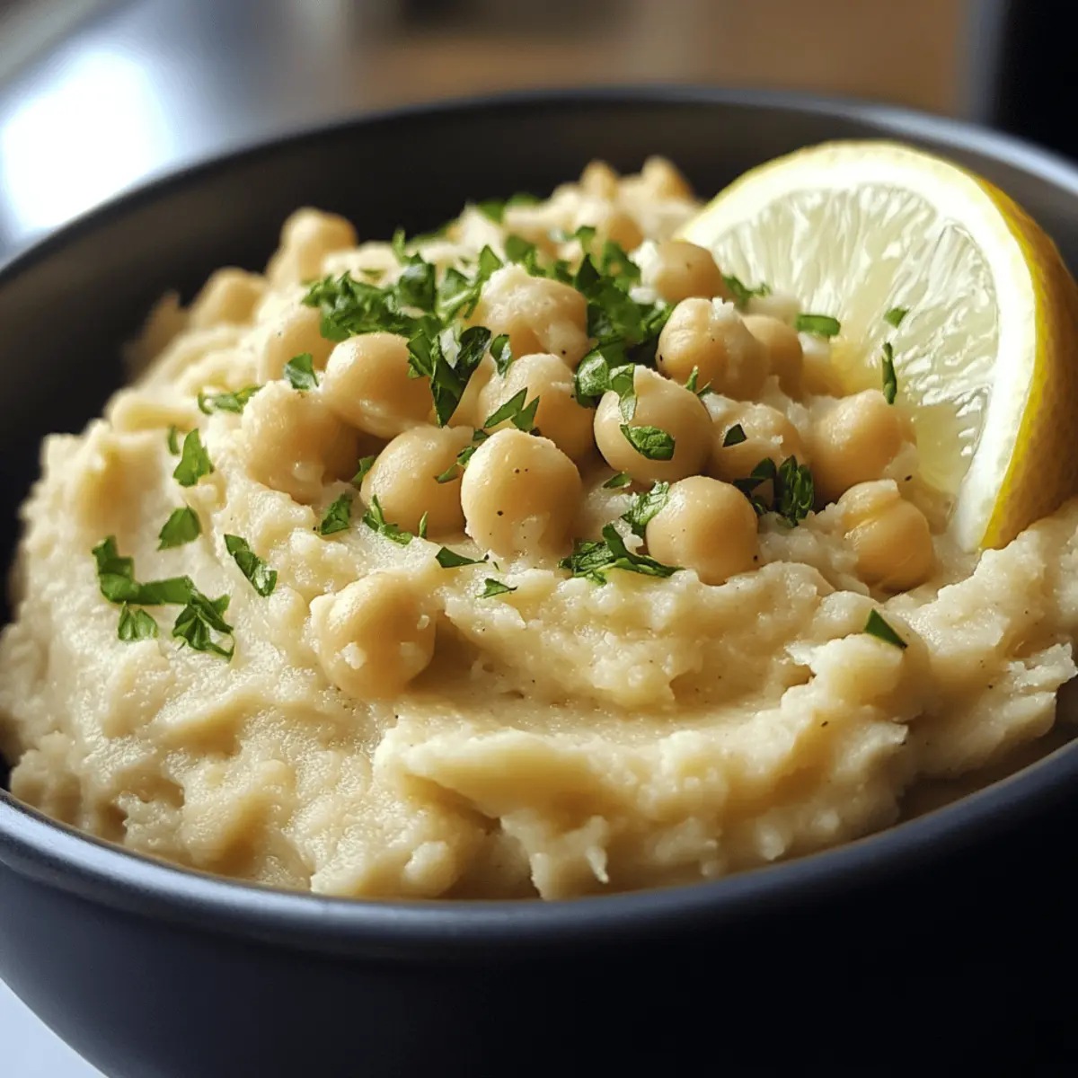Creamy Mashed Chickpeas with Lemon: The Ultimate Delicious Feast